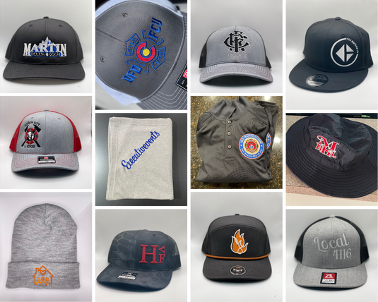 embroidered custom apparel – Fire & Stitch Co.