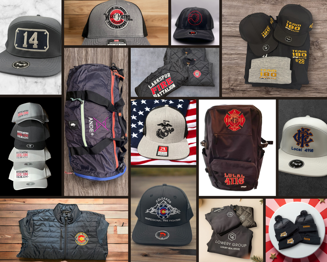 embroidered custom apparel – Fire & Stitch Co.